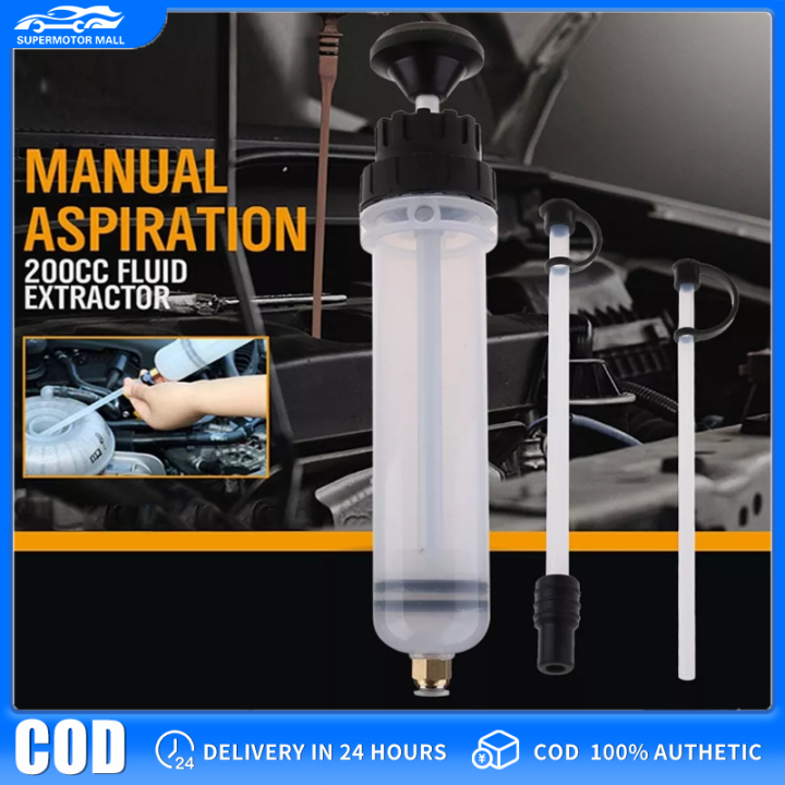 【COD/Original】Car Oil Fluid Extractor Auto Air Pump Filling Syringe ...