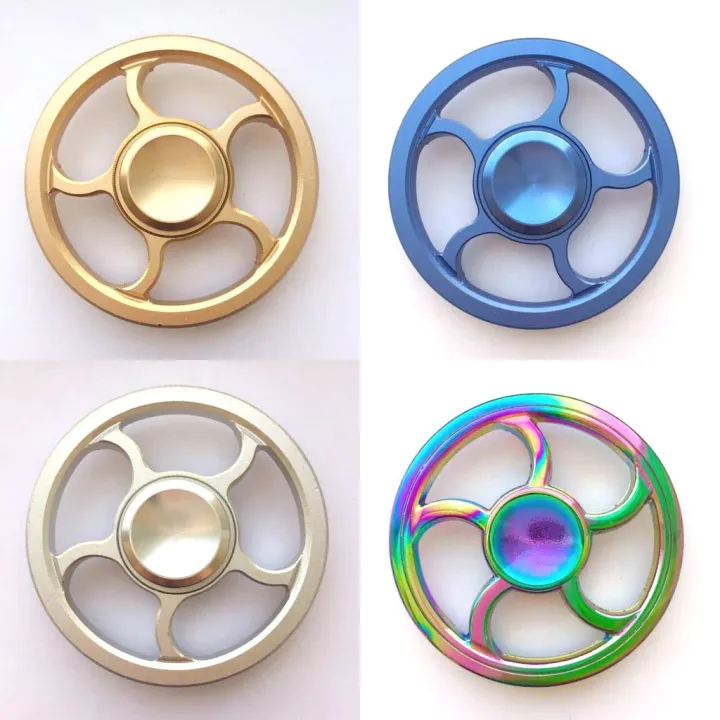 【Cash sa paghahatid】 Wagon Wheel Metal Fidget Spinner | Lazada PH