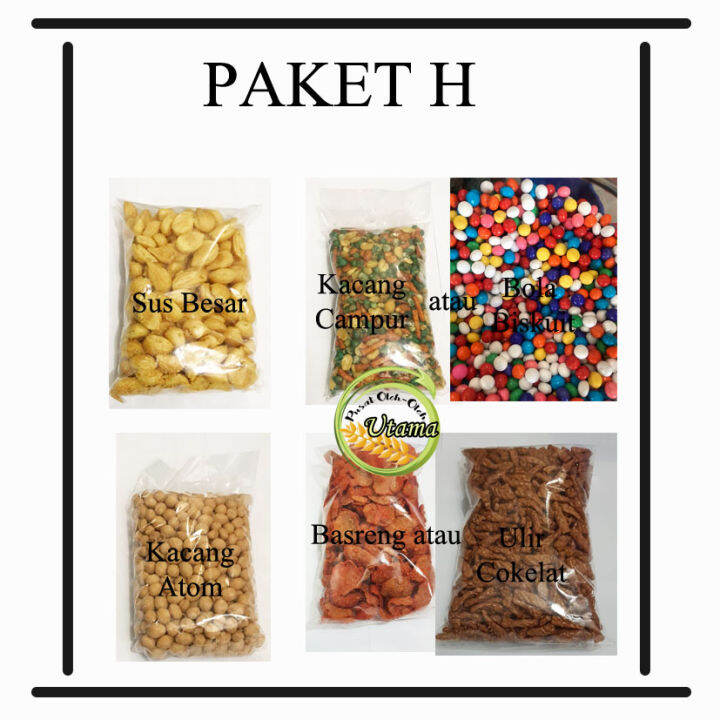Paket Snack Varian H isi 4 | Lazada Indonesia