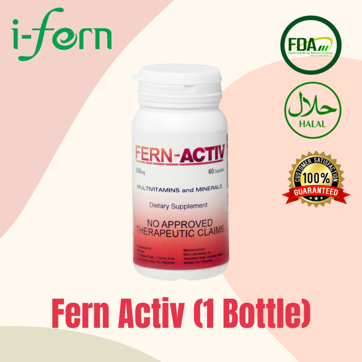 Original Fern Activ Vitamins 60s capsules ( 1 Bottle ) - Quality Zone ...