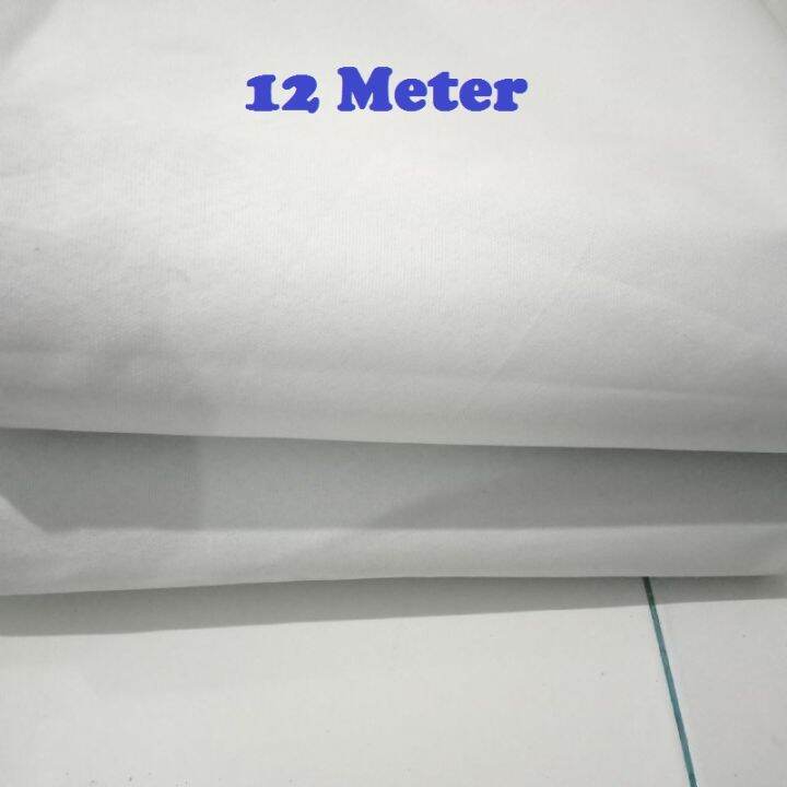 Kain Kafan Putih Kain Mori Kain Putih Panjang 12 Meter Lebar 90 cm Kain ...