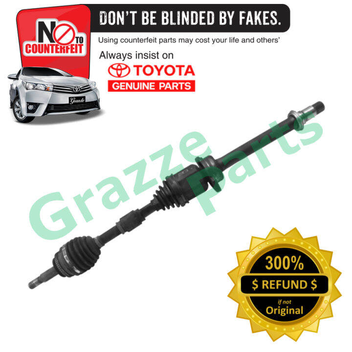 (1pc) Toyota Original Drive Shaft Right Long 43410-44042 for Toyota ...