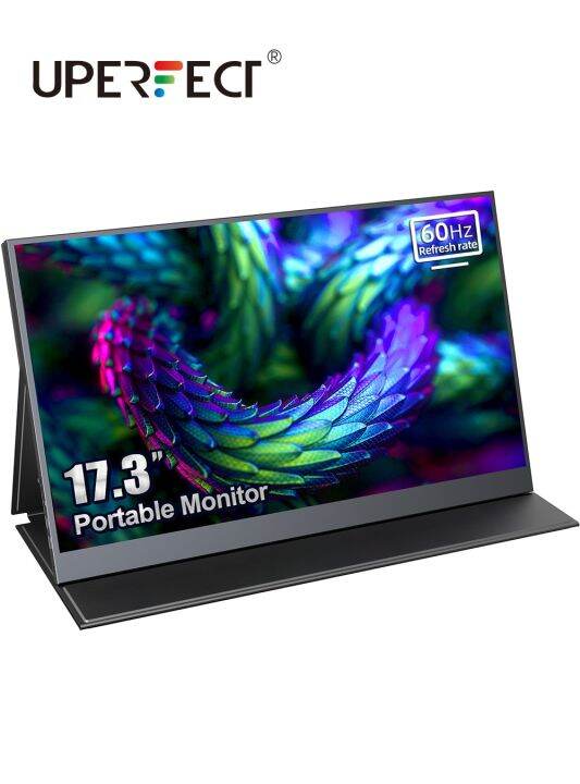 UPERFECT 17.3-Inch Game Display C-Type Portable Computer Monitor LCD ...