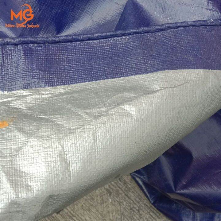 MG Terpal Plastik Biru A3 2x4 Terpal Jadi - Terpal Tenda - Terpal Kolam ...