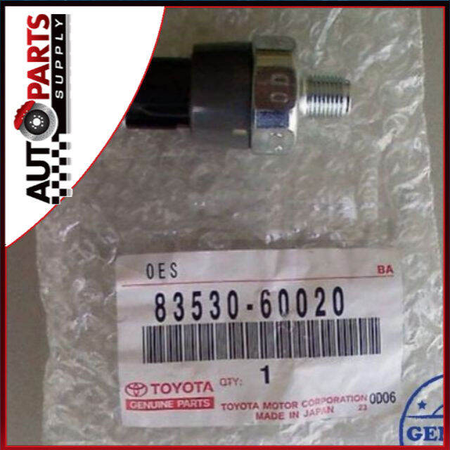 ORIGINAL TOYOTA GENUINE VOIS/ALTIS/CAMRY OIL PRESSURE SWITCH (GREY ...