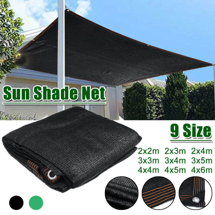 Anti UV Sunshade Net 90% Black Outdoor Garden Net Farm Net Greenhouse ...