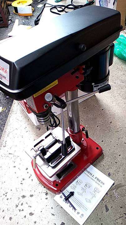 สว่านแท่น 4 หุน OKURA รุ่น YD-135 มาพร้อมปากกาจับชิ้นงาน | Lazada.co.th