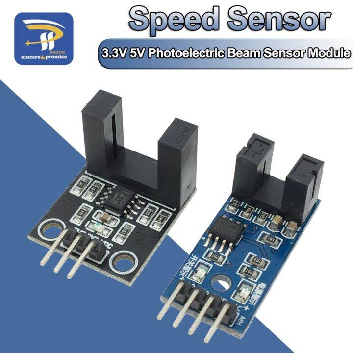【TOUI】 Photoelectric Beam Speed Sensor Module 3.3V-5V Slot-Type ...