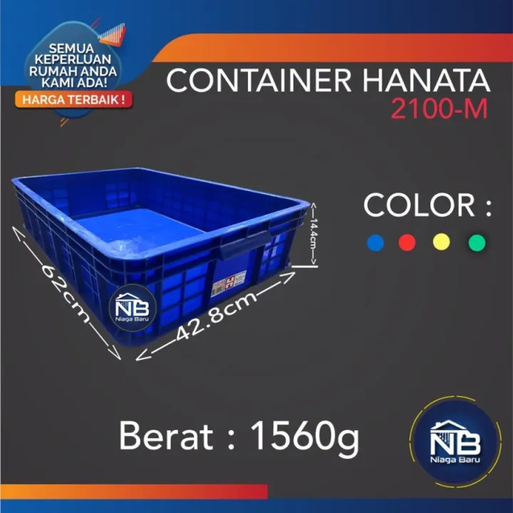 BOX CONTAINER HANATA 2100 M KHUSUS BOGOR DAN GOJEK | Lazada Indonesia