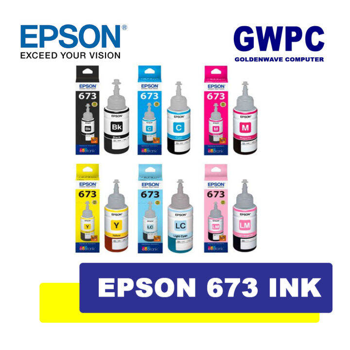Epson 673 Genuine Ink bottle | Lazada PH