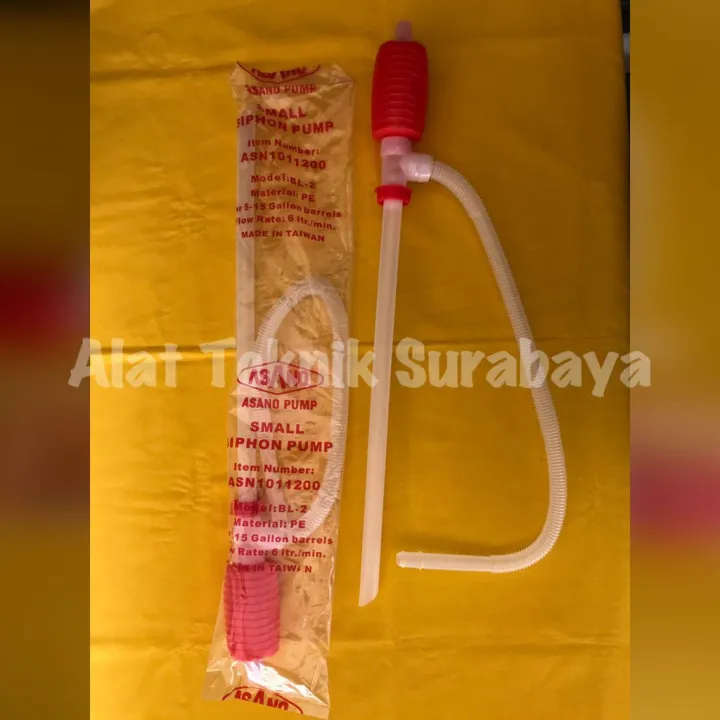 POMPA PLASTIK ASANO KECIL / SMALL SIPHON PUMP / SYPHON TAIWAN / POMPA ...