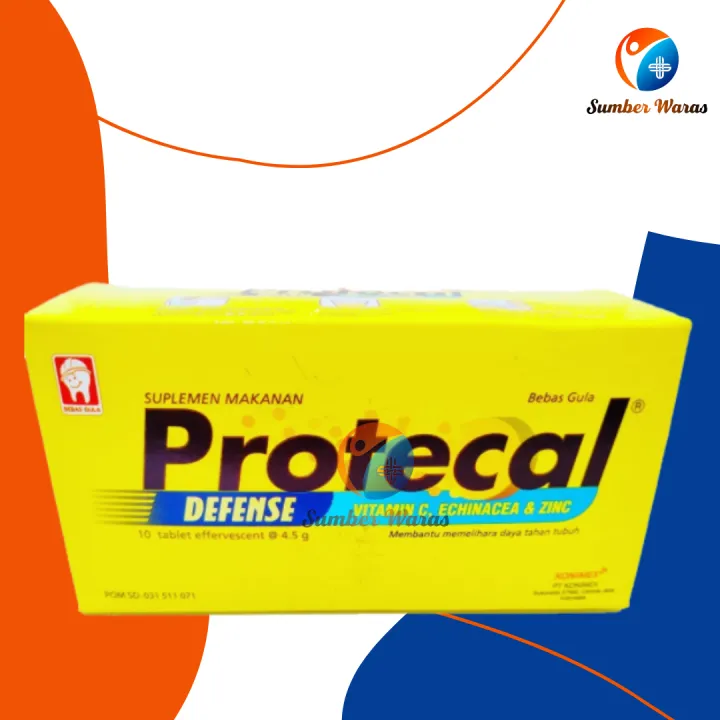PROTECAL DEFFENSE EFFERVESCENT (KUNING) BOX 10 TABLET | Lazada Indonesia