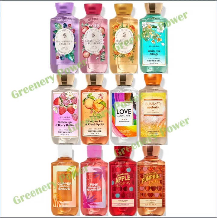 Bbw 5 Shower Gel Bath And Body Works 295ml เจลอาบน้ำ Th
