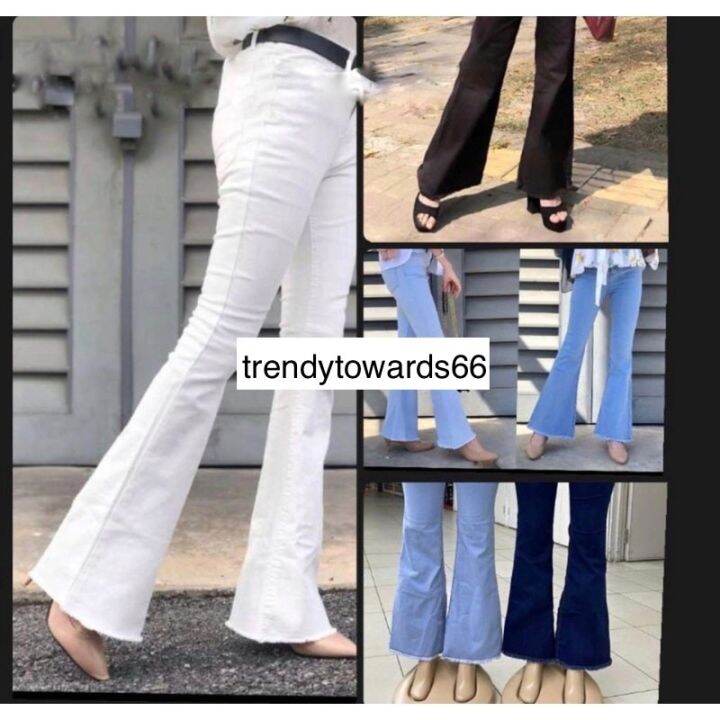 Seluar jeans perempuan🔥hot sale 🔥Baru tiba Bootcut jeans woman🔥Denim ...