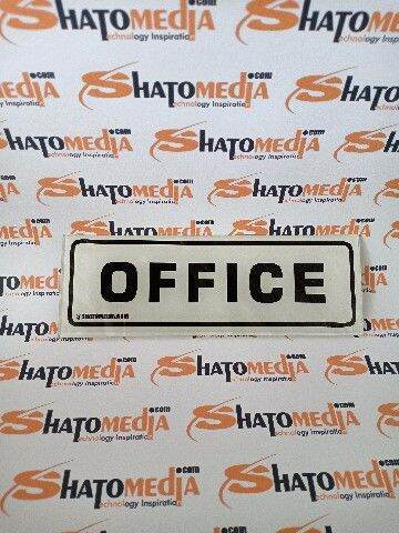 Papan Nama Sign Board Acrilik Office | Lazada Indonesia