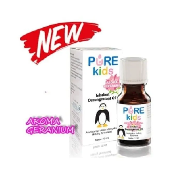 Purebaby Pure baby Inhalant Decongestant Oil Obat Hidung Tersumbat ...