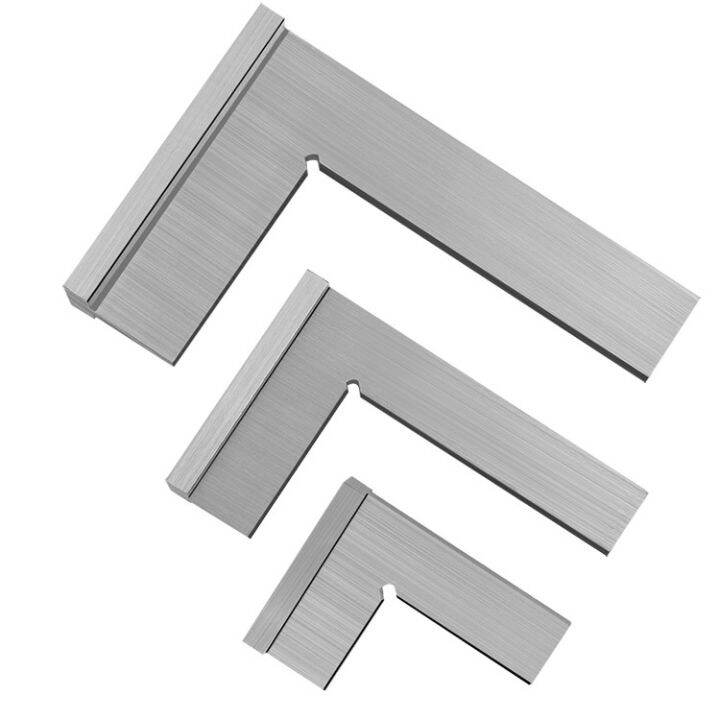 90 Degree Right Angle Ruler Try Square Metal Steel - L Edge Square ...