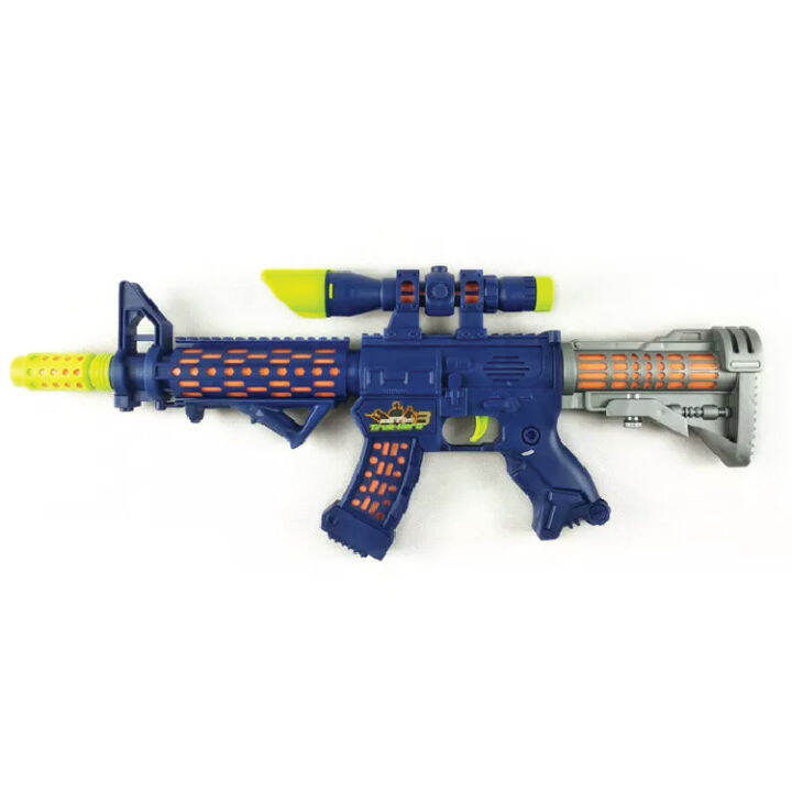 53CM Shooting Toy Gun Combat Rifle with LED Light & Sound Effects ...