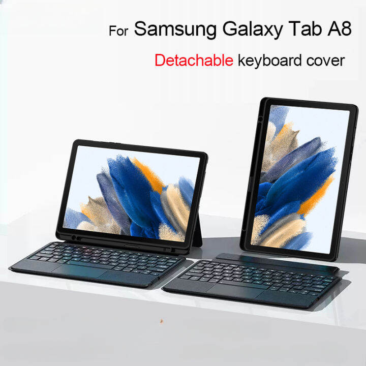 Detachable Magnetic Wireless Bluetooth Keyboard Case for Samsung Galaxy ...