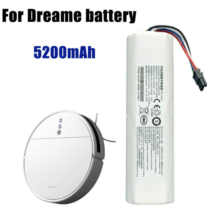 Ban đầu 14 4v 5200mah Robot Máy Hút Bụi Thay Thế Pin Cho Dreame F9 D9