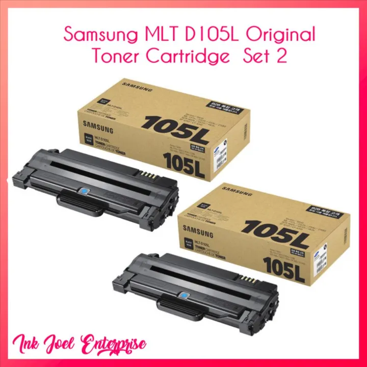 Samsung MLT D105L original toner cartridge Set 2 | Lazada PH