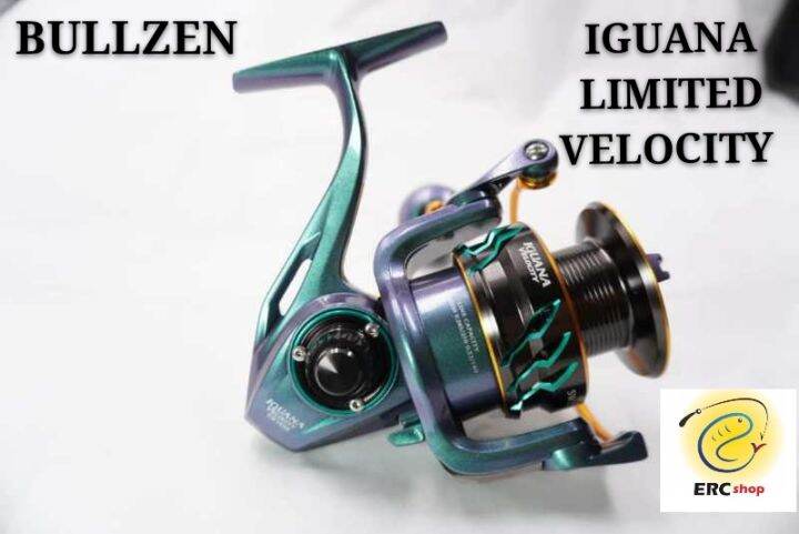 BULLZEN IGUANA VELOCITY SW HEAVY DUTY REEL 10+1SSBB POWER DRAG 800UL ...