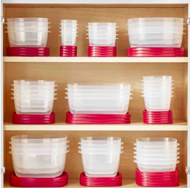 Rubbermaid Easy Find Lids | 26 pieces | Stackable Plastic Lids and ...