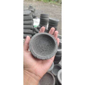 cobek batu asli merapi ukuran 7 sampai 8 cm | Lazada Indonesia