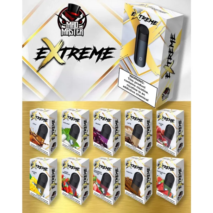 100% Legit Mad master EXTREME (Single pod) (Compatible with relx ...