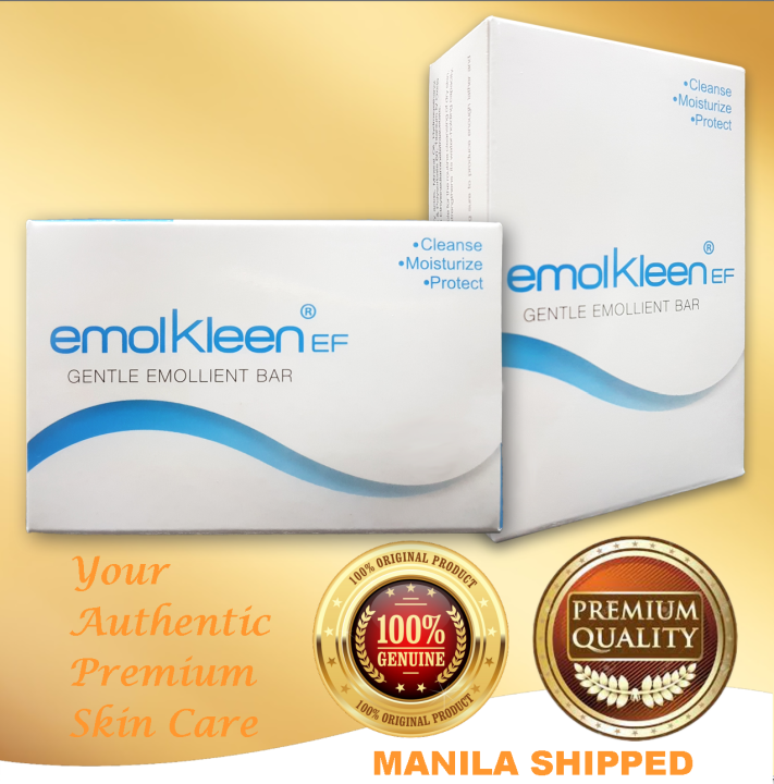 EMOLKLEEN EF Gentle Emollient Bar Soap 90g ONHAND AUTHENTIC GENUINE ...