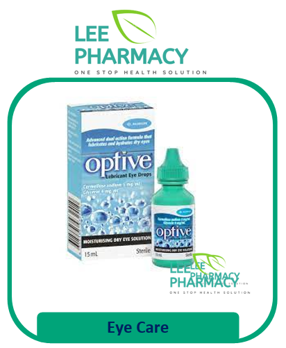 Optive Eye Drops 15ml [Eye Care] | Lazada
