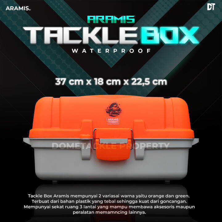 TACKLE BOX 6200 ARAMIS Kotak Pancing Plastik TEBAL dan KUAT dari ...