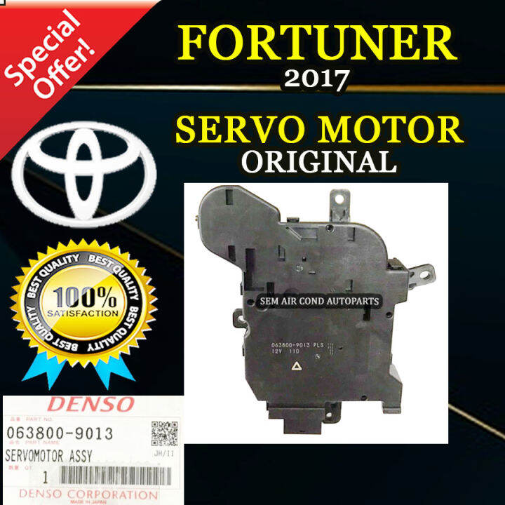 TOYOTA FORTUNER 2017 NEW MODEL ORIGINAL DENSO ND SERVO MOTOR/ SENSOR ...
