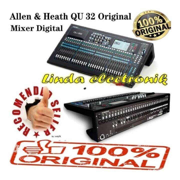 Mixer Allen&Heath QU32 Original Digital Mixer QU 32 Channel | Lazada ...