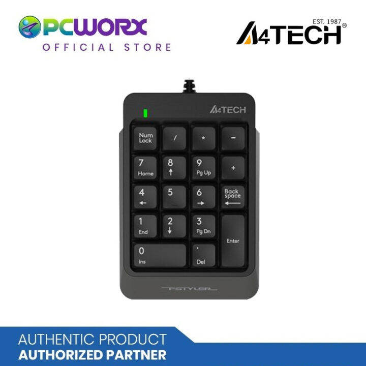 A4Tech Fstyler FK13M Numeric Keypad Micro USB Black OR A4Tech Numeric Keypad TK-5 USB Keypad ...