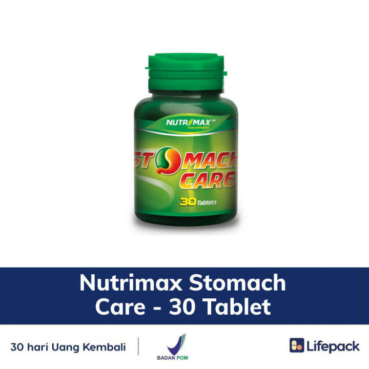 Nutrimax Stomach Care - 30 Tablet - LIFEPACK | Lazada Indonesia