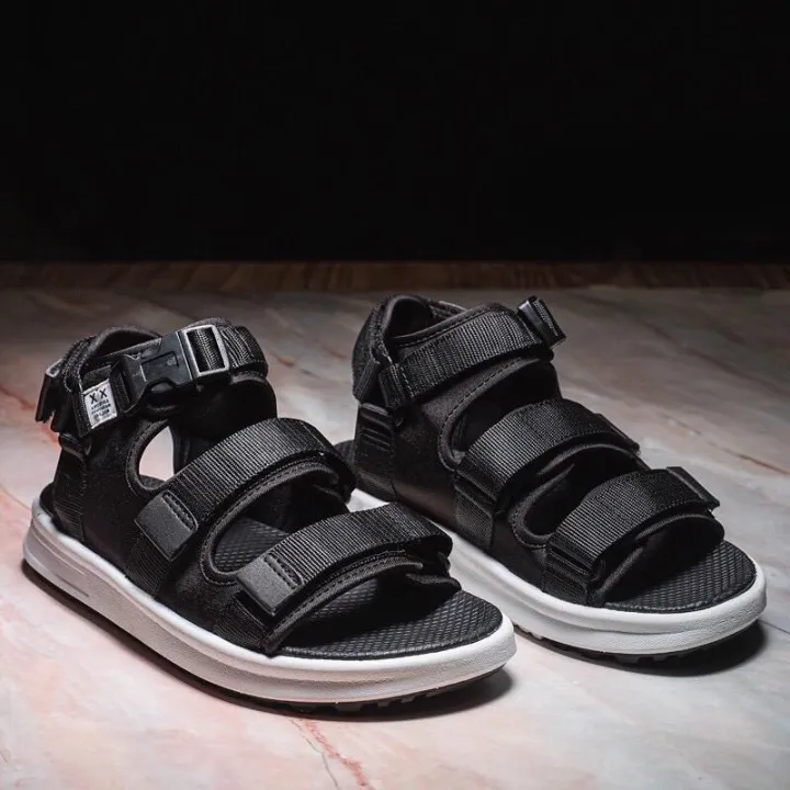 ds4รองเท้าแตะราคาถูกๆ IAROTA รองเท้าแตะรัดส้น Sandals SD46 ชาย หญิง - Black สินค้ามีพร้อมส่ง RC ...