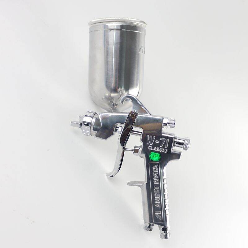 ต้นฉบับญี่ปุ่น Anest Iwata W-71C มืออาชีพสเปรย์ปืนพ่นสีนิวเมติกเครื่องมือปืนสเปรย์มินิจิตรกรรม ...