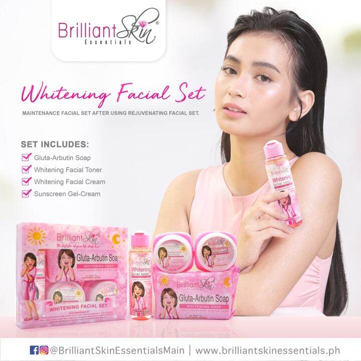 Brilliant Skin Whitening Set New packaging | Lazada PH