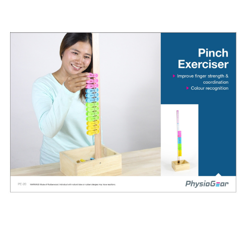 Physio Gear Pinch Exerciser/Physiotherapy Equipment/Stroke Exercise ...
