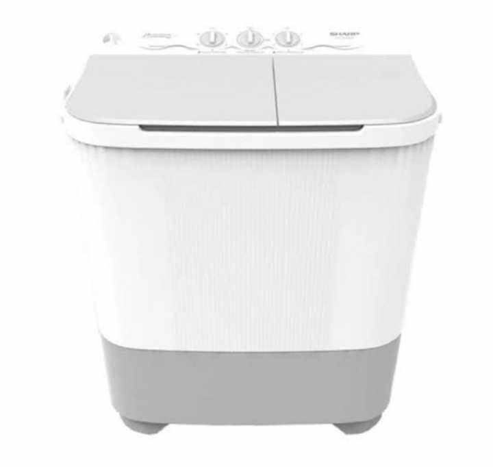 MESIN CUCI SHARP 2 TABUNG EST 70 MW 7KG CUCI & KERING PURE MAGIC LOW ...