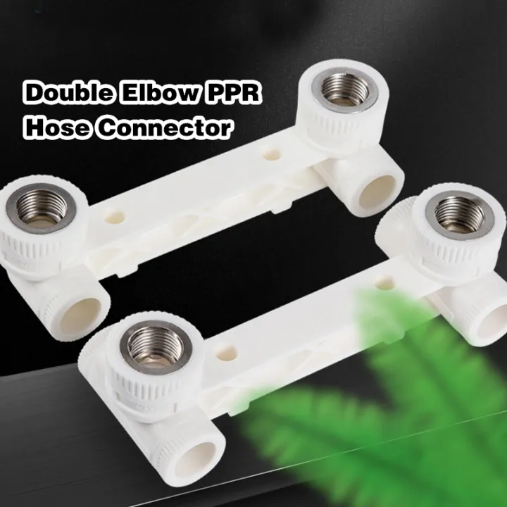 L20*1/2 20mm PPR Hose Connector Double Elbow Tee Direct | Lazada PH