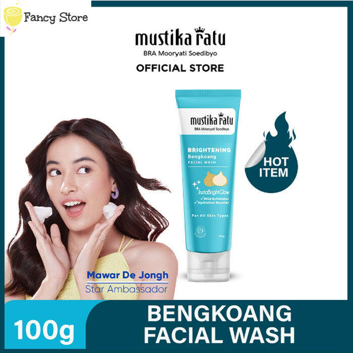 Mustika Ratu [FW100] Brightening Bengkoang Facial Wash 100 gr | Lazada Indonesia