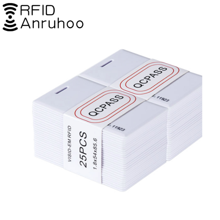 50PCS RFID Time Attendance Access Control Card EMTK4100 Smart Chip 1 ...