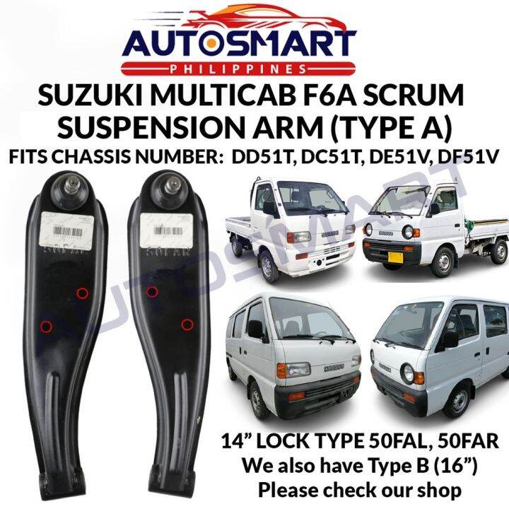 Suzuki Multicab F6A Scrum Suspension Arm 14 (Type A) | Lazada PH