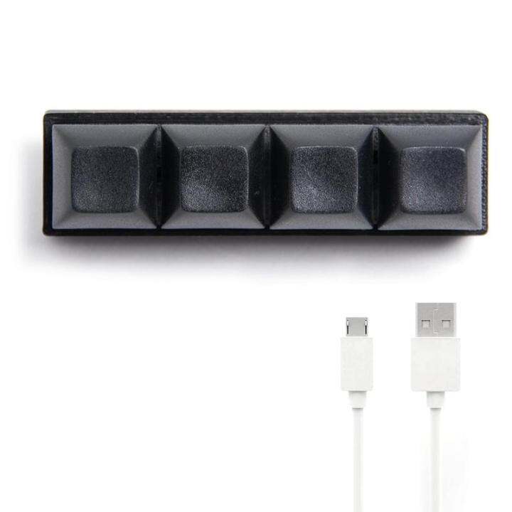 USB Keypad 4 Keys Multi-key in One Shortcut Keyboard for Volume Control ...