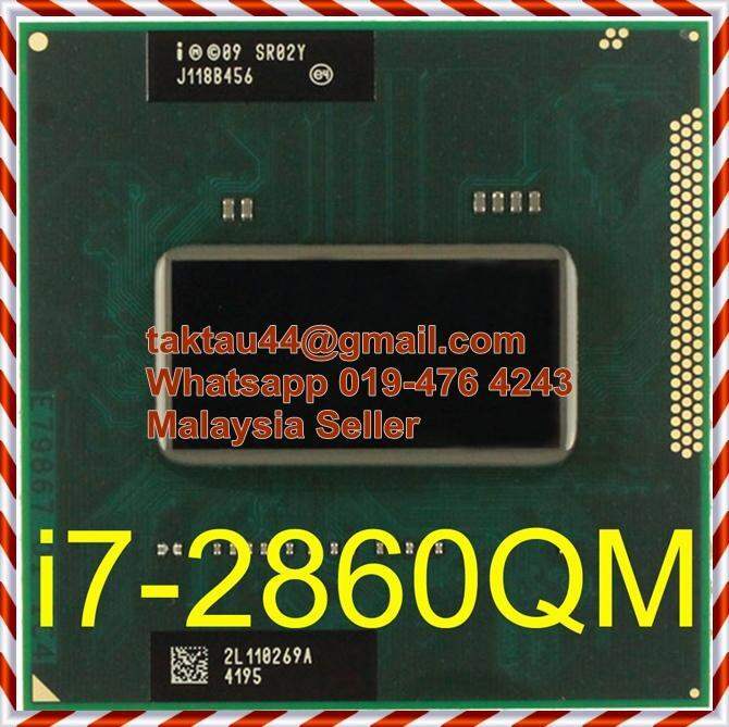 Intel Core i7 2860QM Laptop Notebook Processor CPU for QM67 HM65 HM67 Chipset | Lazada