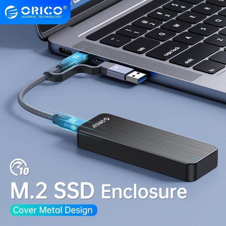 ORICO M2 NVMe Enclosure USB3.2 Gen2 Type C 10Gbps PCIe SSD Enclosure M2 ...