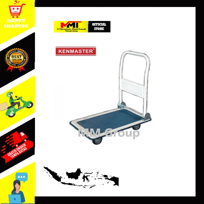 Handtruck 150 kg/Troli angkut barang kapasitas 150 kg | Lazada Indonesia
