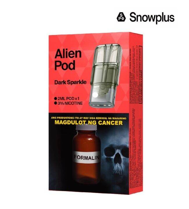 Snowplus Alien Single Pod Dark Sparkle | Lazada PH